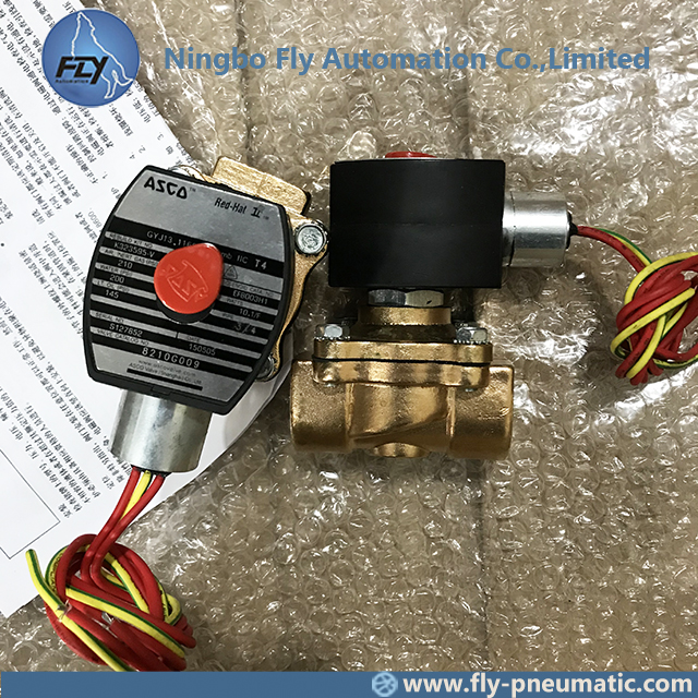 8210G009 EF8210G009 ASCO 8210 series Explosion Proof 3/4" DN20 Brass Body General Service ...