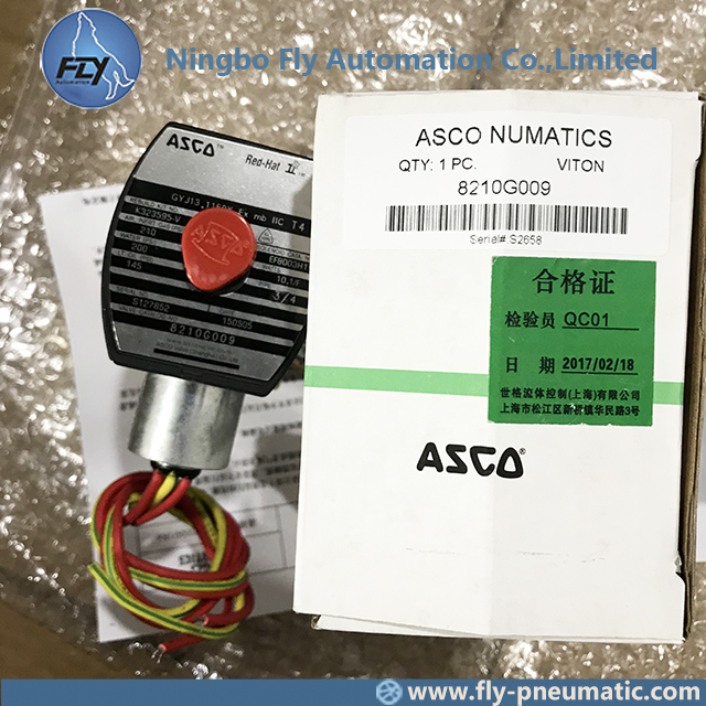 8210G009 EF8210G009 ASCO 8210 series Explosion Proof 3/4" DN20 Brass ...