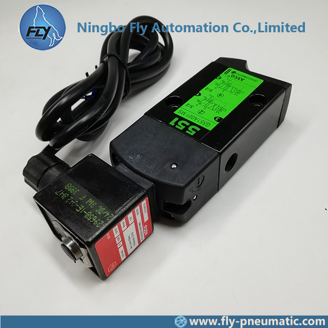 PVG551A001MS G551A001MS ASCO 551 Series 1/4" Aluminium Body Spool Type ...