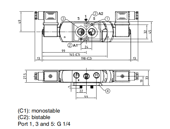 SCG531C002 G531C002 ASCO 531 Series 1/4 Inch Aluminium Body Single/dual ...
