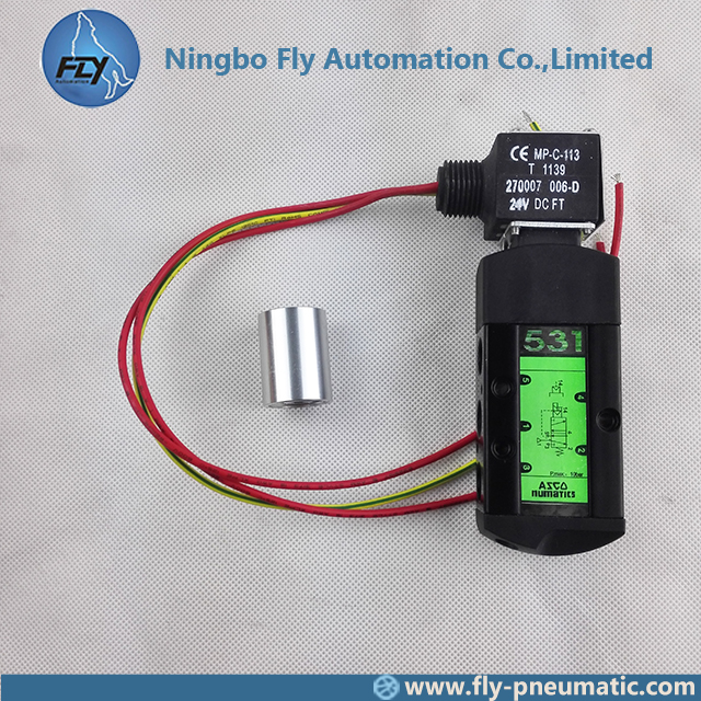 G531B017 EFG531B017MS ASCO 531 Series 1/4 Inch Aluminium Body ...